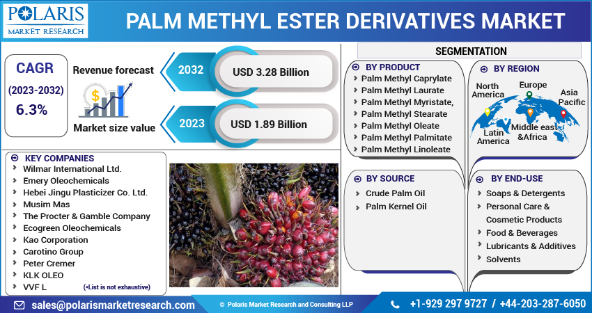 Palm Methyl Ester Derivatives Market Size Share Forecast 2032